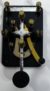 Vintage Jj38 Telegraph Morse Code Key