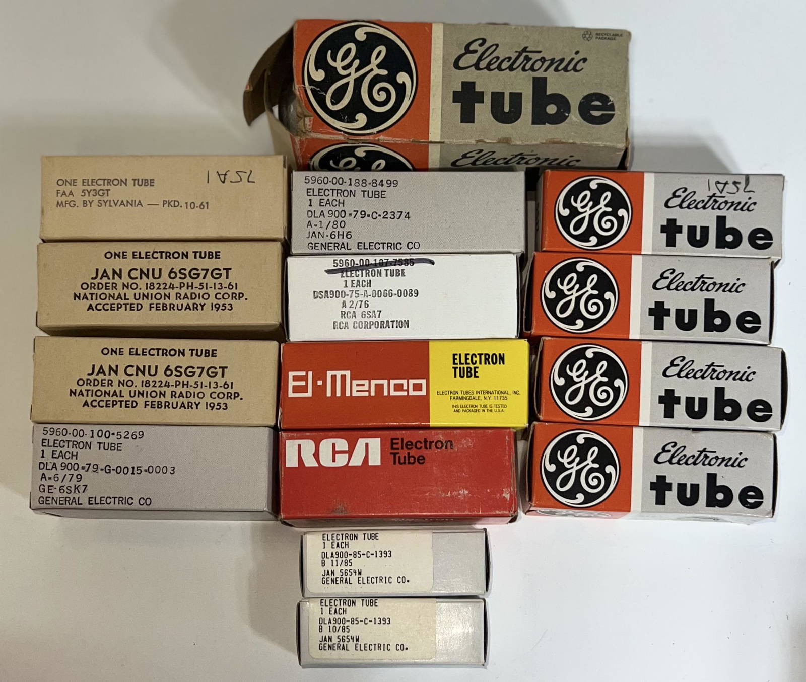 Ham Radio Tubes Brand New in the Box Assorted Lot of 15 (#0033) on Apr ...