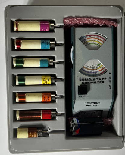 Heathkit Model Hd 1250 Solid State Dip Meter