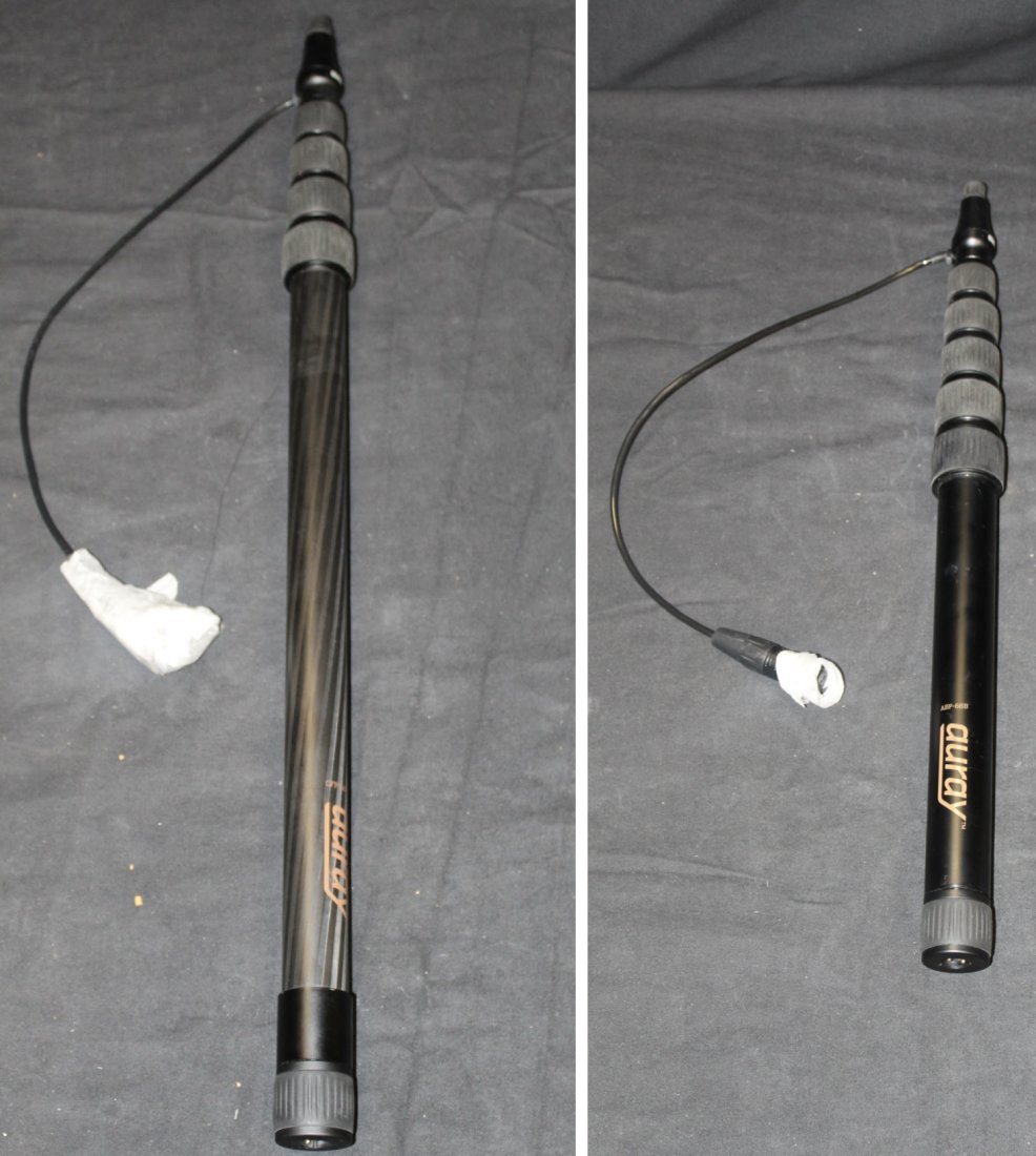 Auray Cfp-58b Carbon Fiber Telescoping Boom Pole With Internal Cable ...