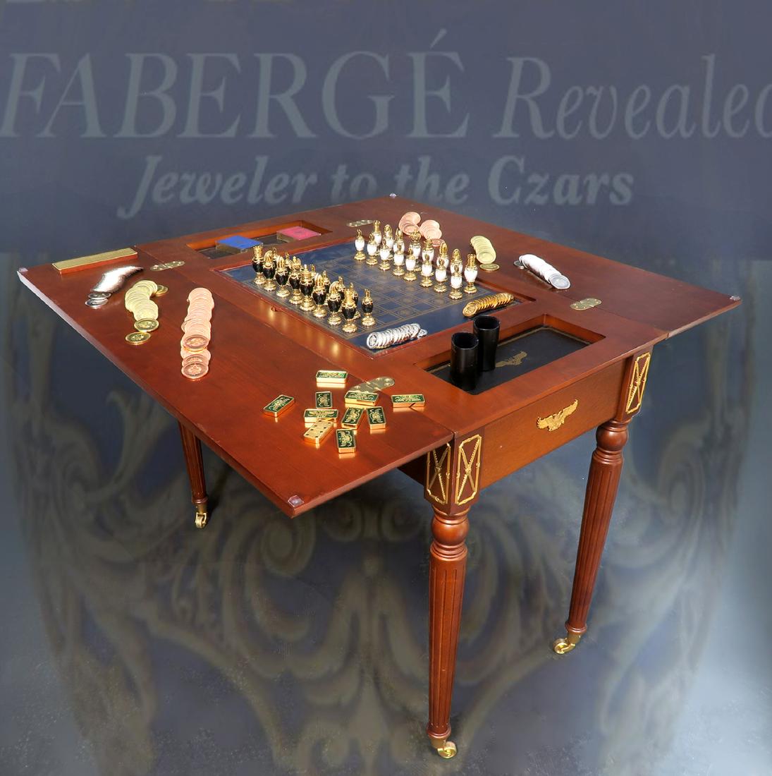 House of Faberge Imperial 5 in 1 Game Table Limited