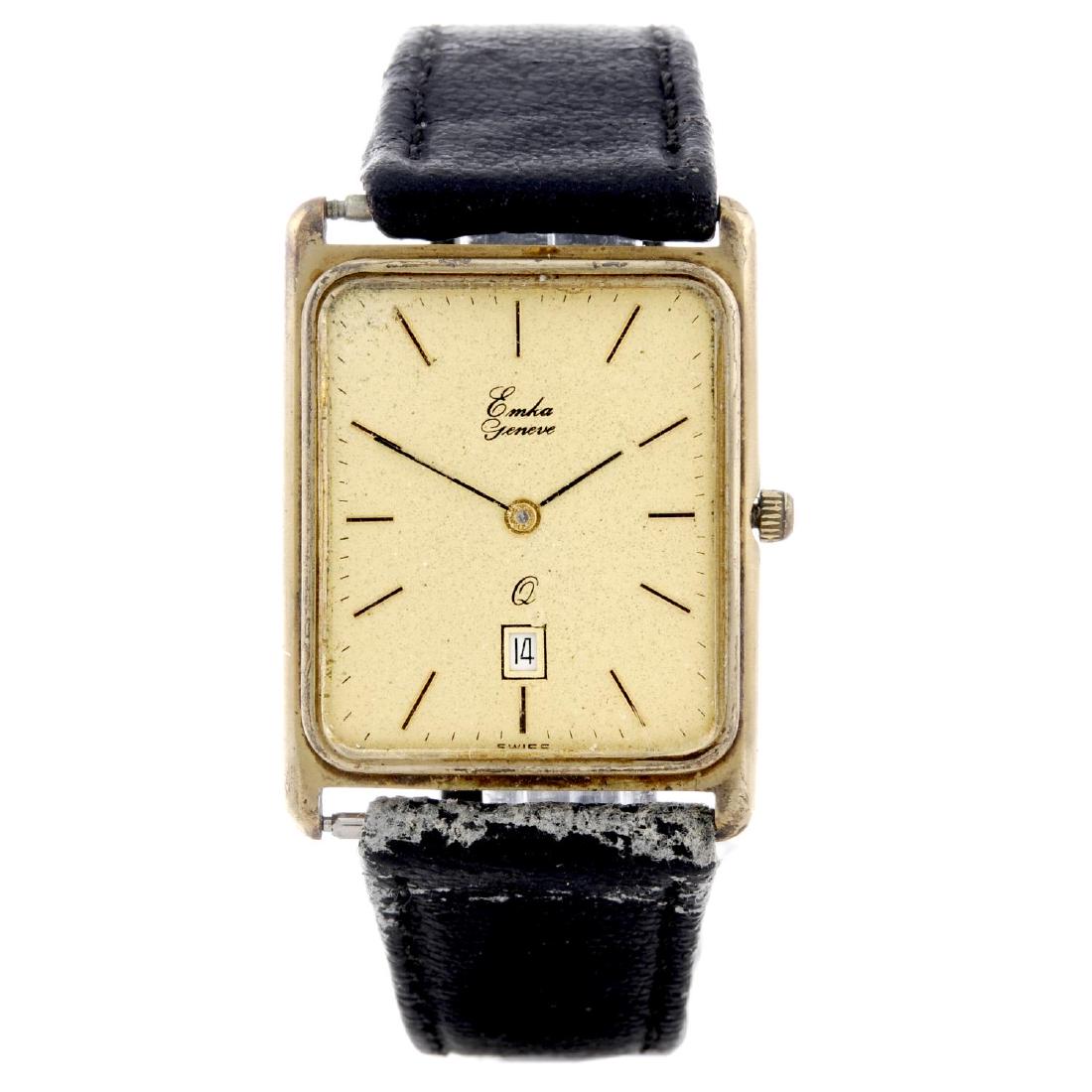EMKA - a gentleman's wrist watch. 9ct yellow gold case, - Mar 26, 2018 ...