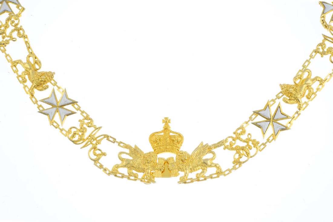 A Mayoral Necklace Or Necklace Of Office. The Links
