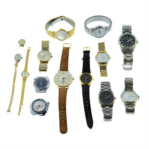 A Group Of Fourteen Assorted Watches, To Include Examples By Avia And ...