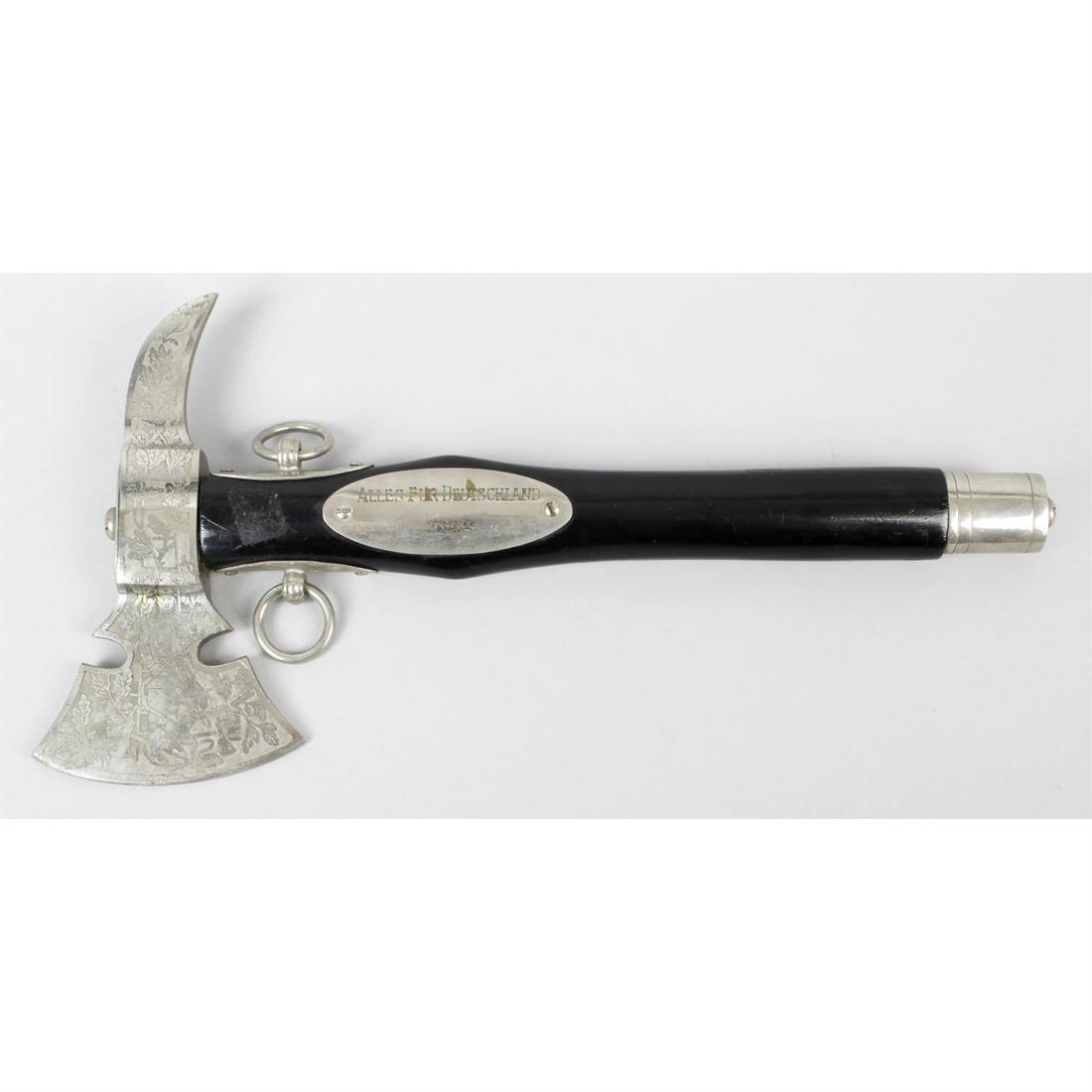 A WWII German presentation fireman's axe. - Sep 14, 2022 | Fellows in ...