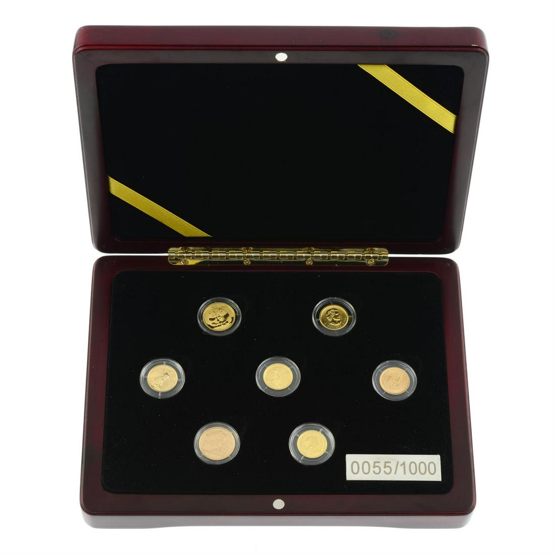 The Magnificent Seven Coin Set Of Seven Gold Coins. Auction
