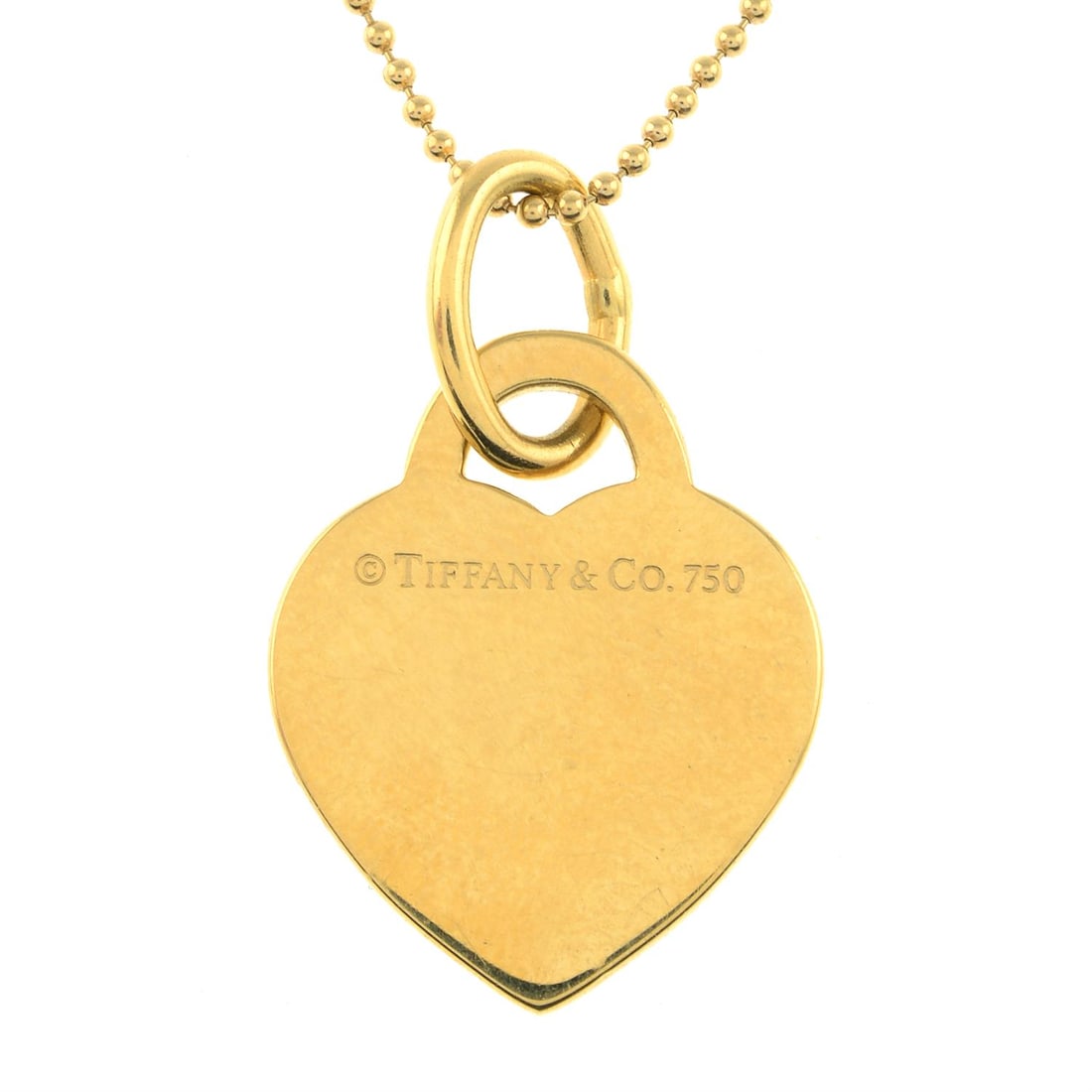 A 'return To Tiffany' Tag Pendant With Chain, By Tiffany & Co. Auction