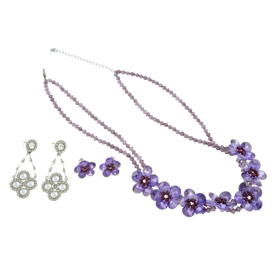 Three Items Of Paste Jewellery, Two By Butler & Wilson. Auction