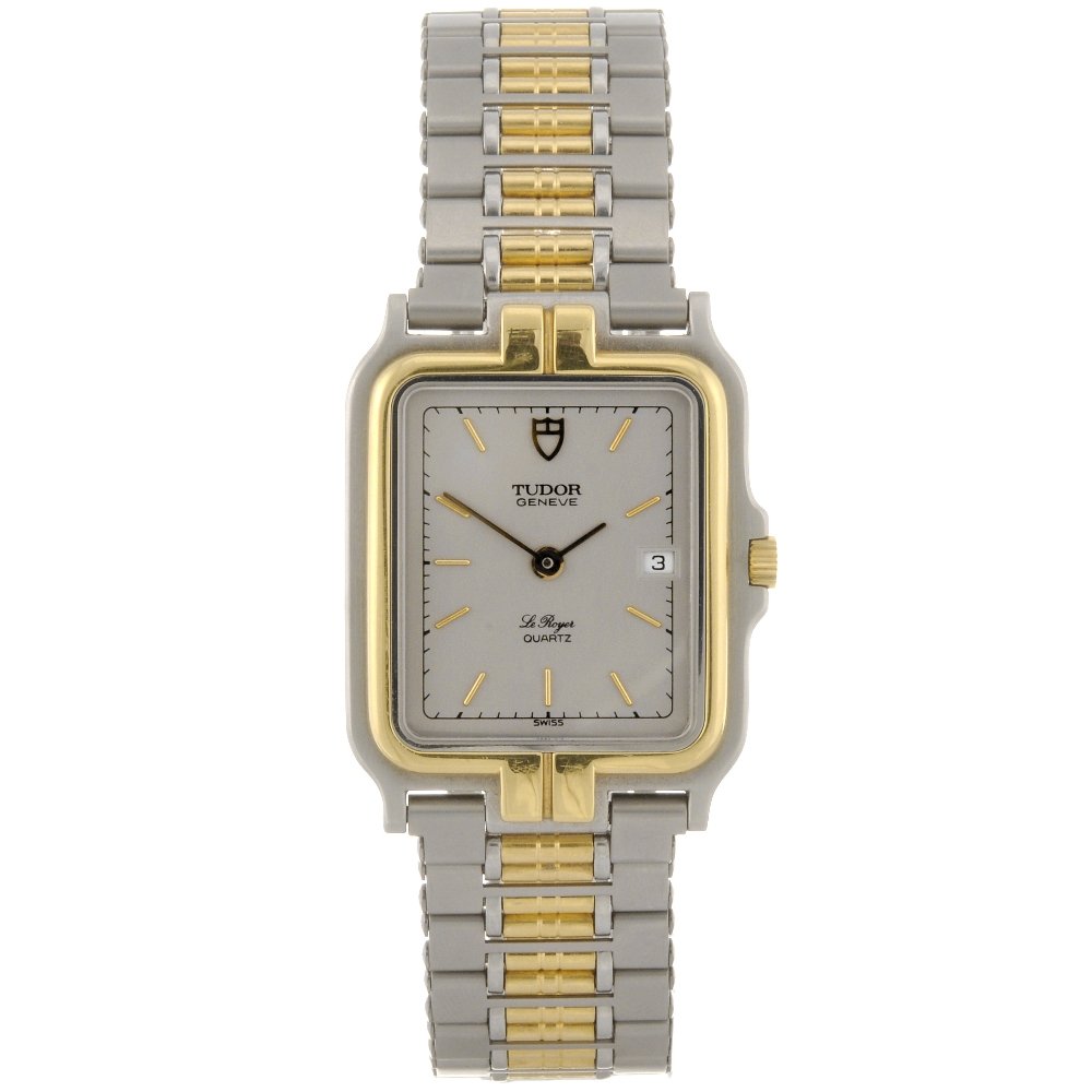 A bi-colour quartz Tudor Le Royer bracelet watch. - Jun 28, 2012 ...