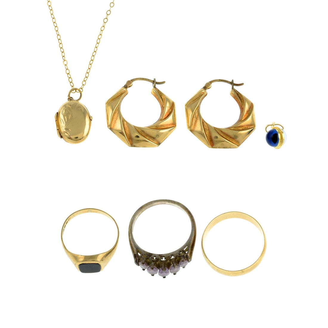 Six Jewellery Items Auction