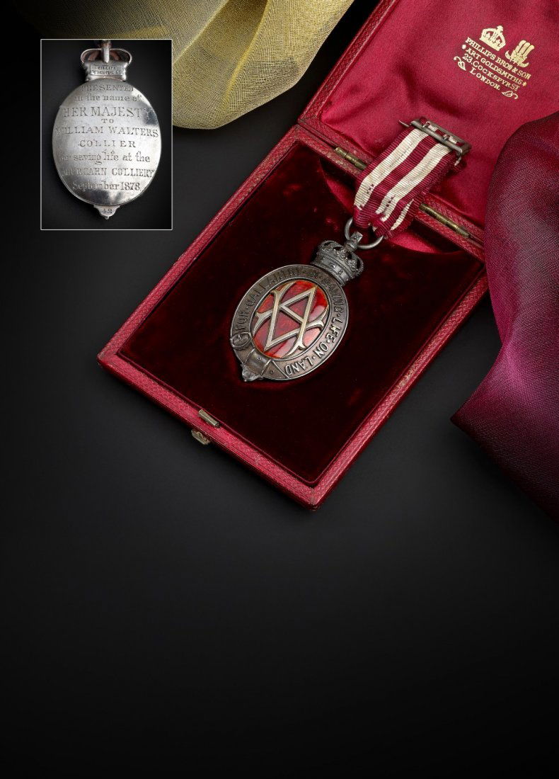 Albert Medal, 2nd Class for Gallantry in Saving Life on