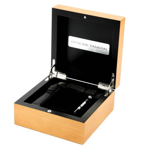 A Panerai Watch Box.