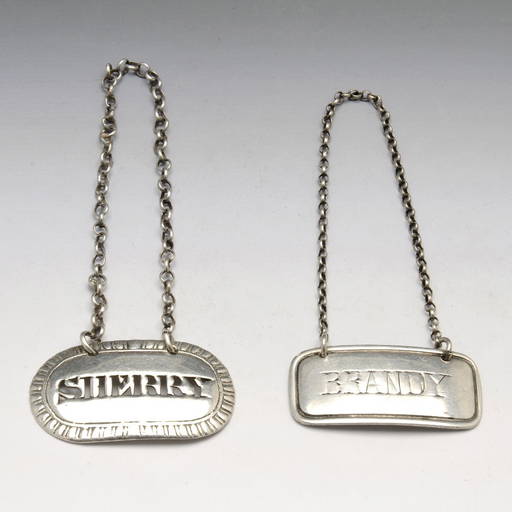 An Early 19th Century Sherry Label & 20th Century