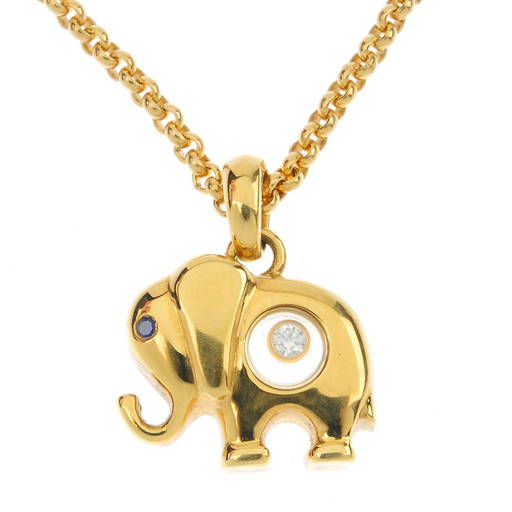 CHOPARD - a 'happy diamonds' elephant pendant and - Jun 12, 2014 ...
