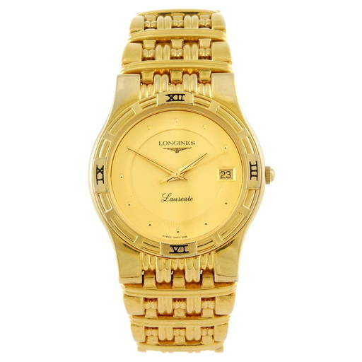 Longines A Gentleman's Laureate Bracelet Watch.