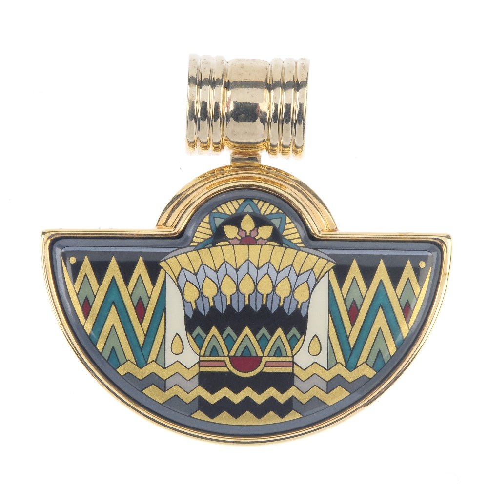 MICHAELA FREY WIEN - a pendant. The semi-circular and