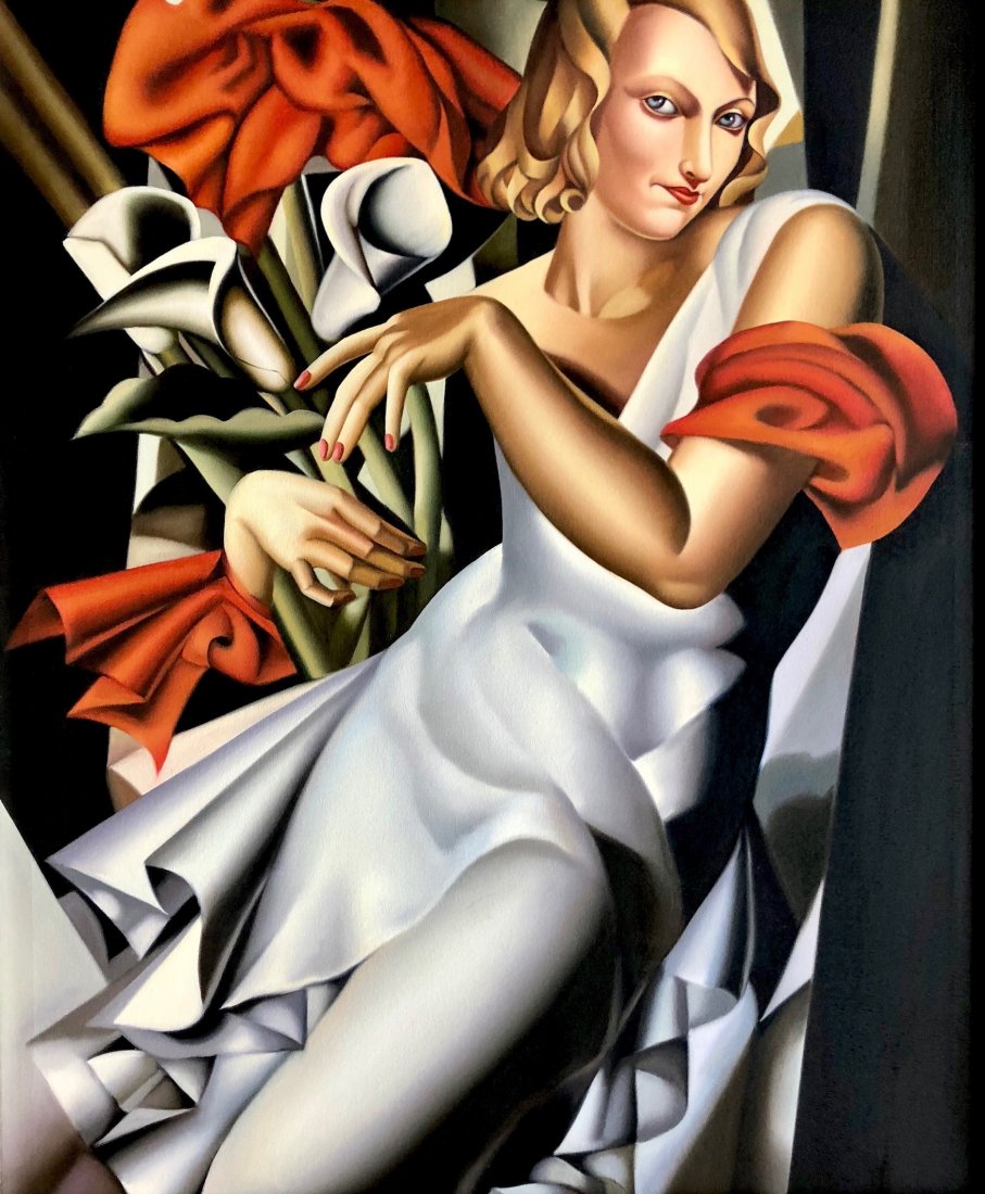 After TAMARA DE LEMPICKA (1898-1990) Portrait Of Ira
