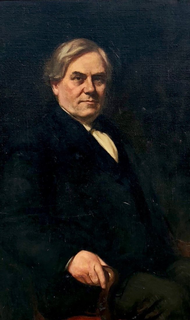 FRANK B LINTON (Pennsylvania (1873-1943) Portrait