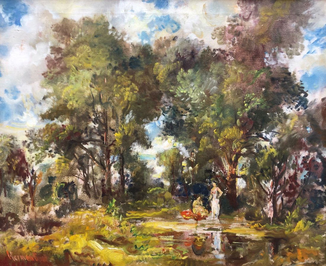 HERMAN LIPOT (1884-1972, Hungary) Landscape