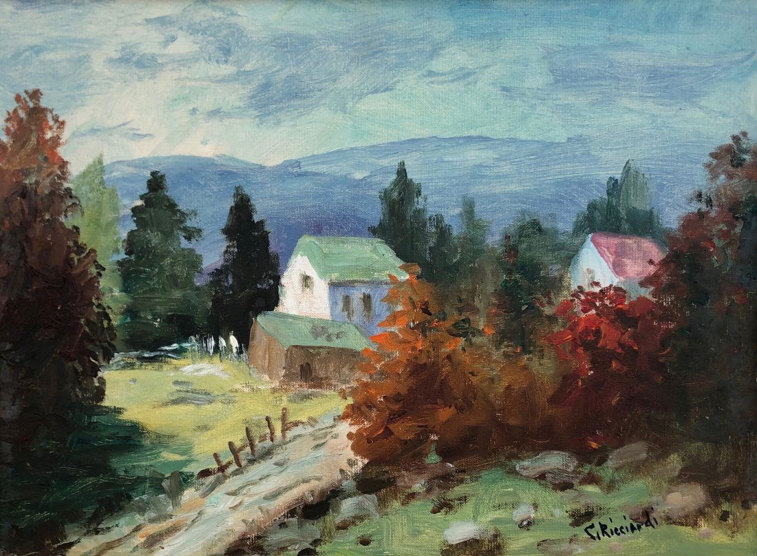 CESARE RICCIARDI (1892-1973, Pennsylvania) Landscape