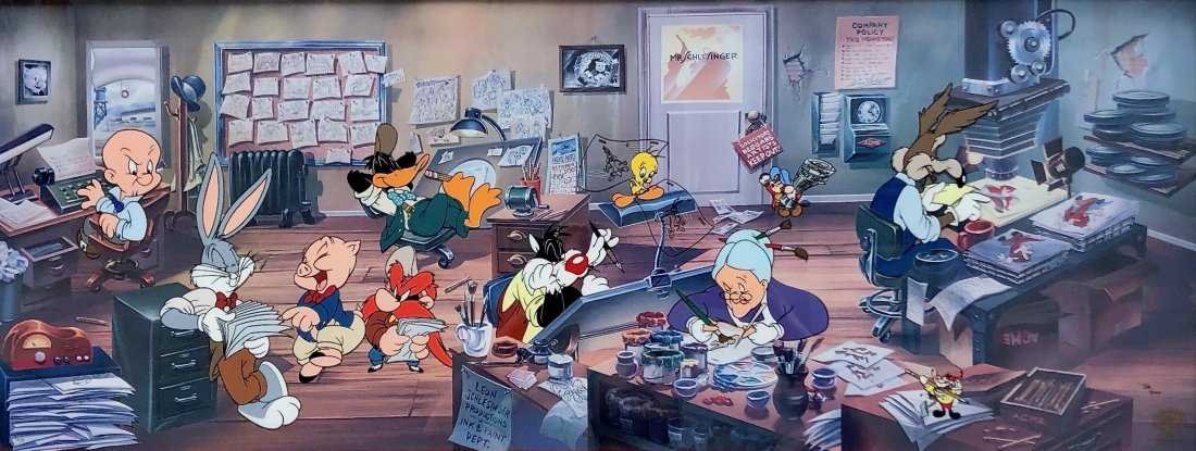 TERMITE TERRACE Warner Bros Animation Cel Kirk Mueller - Apr 07, 2019 ...
