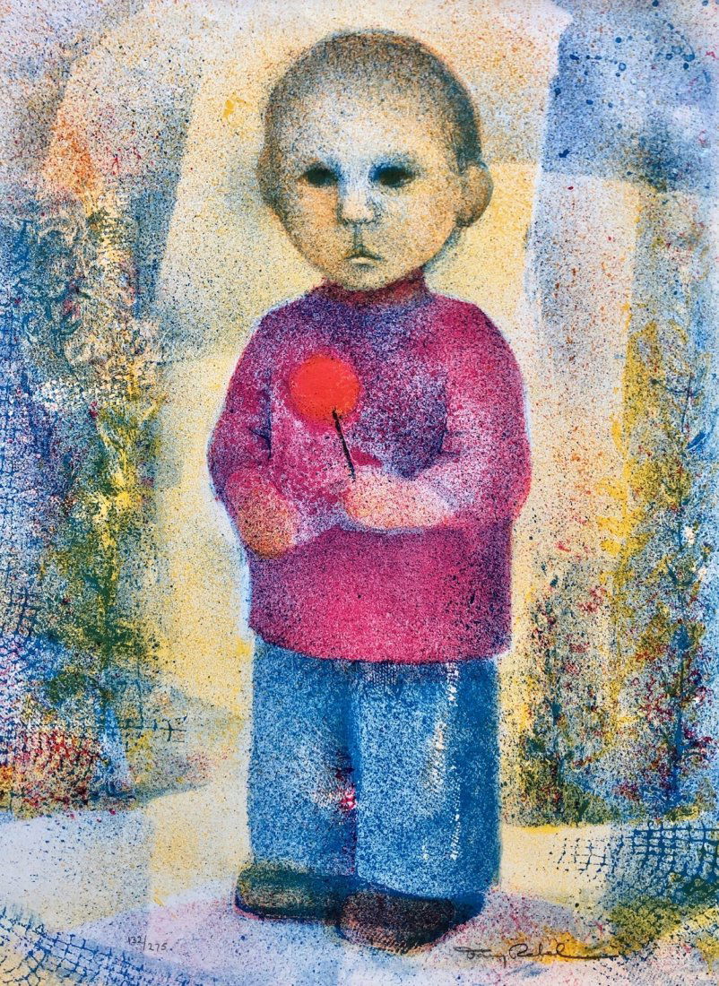 Rabel Fanny (1922 2008, Poland) Modernist Boy