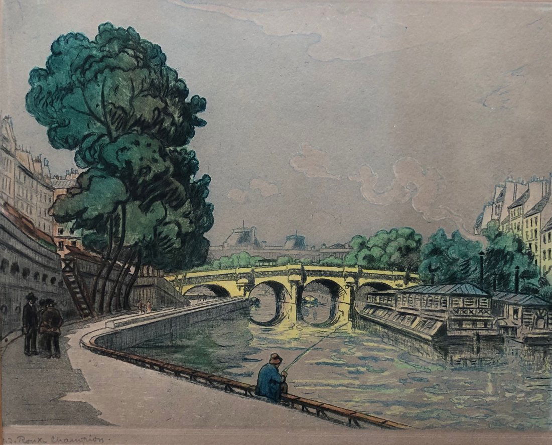 JOSEPH VICTOR ROUX-CHAMPION (1871-1953, French) Paris - May 12, 2019 ...