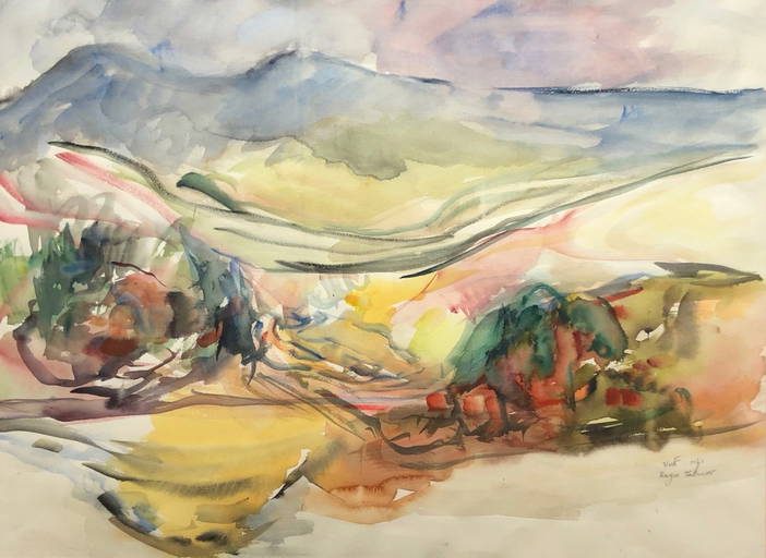 Raya Talmor (b. 1938, Israel) Safed Koh Mountains