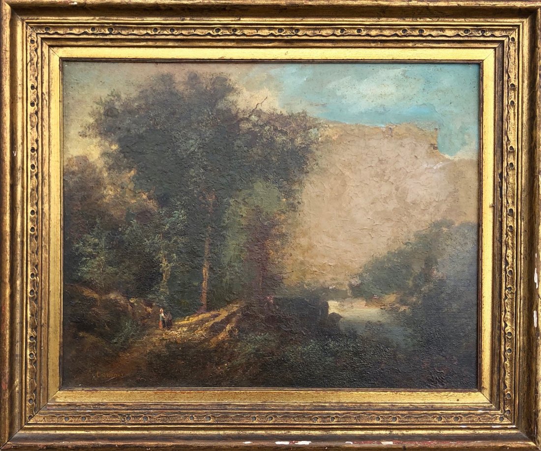 CARL EMANUEL BRUNNER (1796-1867, Germany) Landscape - Sep 28, 2019 ...