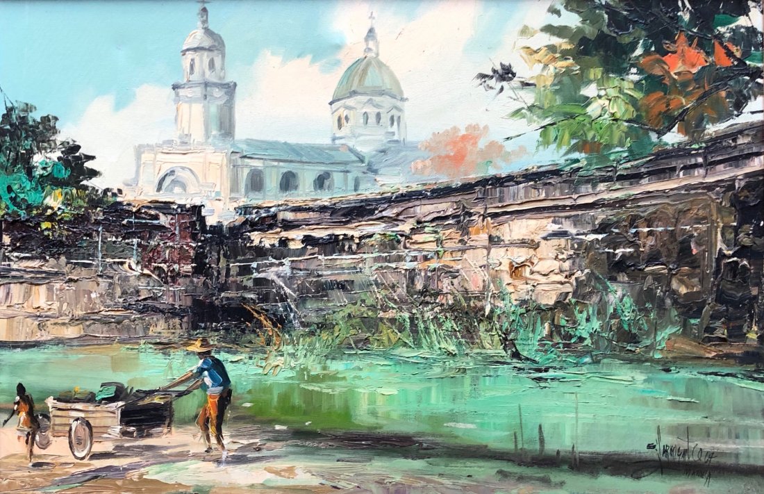 Impressionist Scene Of Manila, Philippines Signed - Jan 04, 2020 | Avra ...