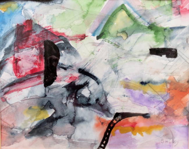 Lois Gross Smiley (1926 2019, New York) Abstract