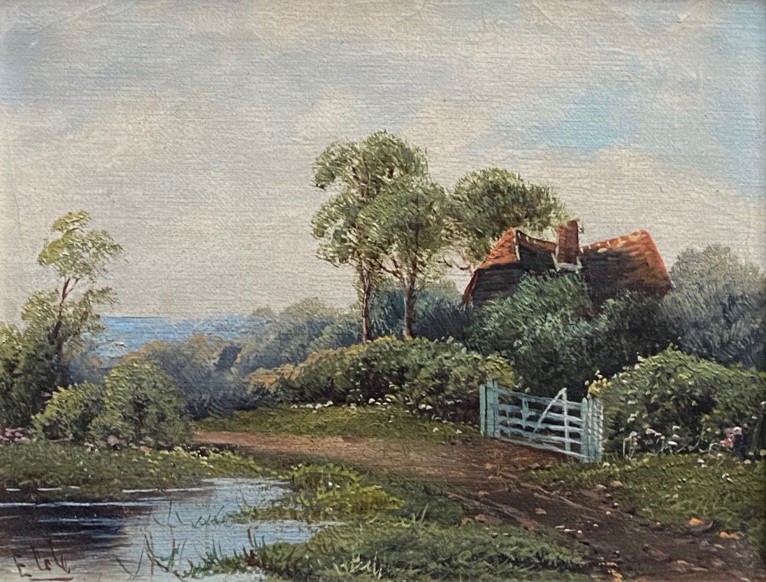 EDWIN COLE (19th c, British) Landscape - Apr 04, 2020 | Avra Art ...