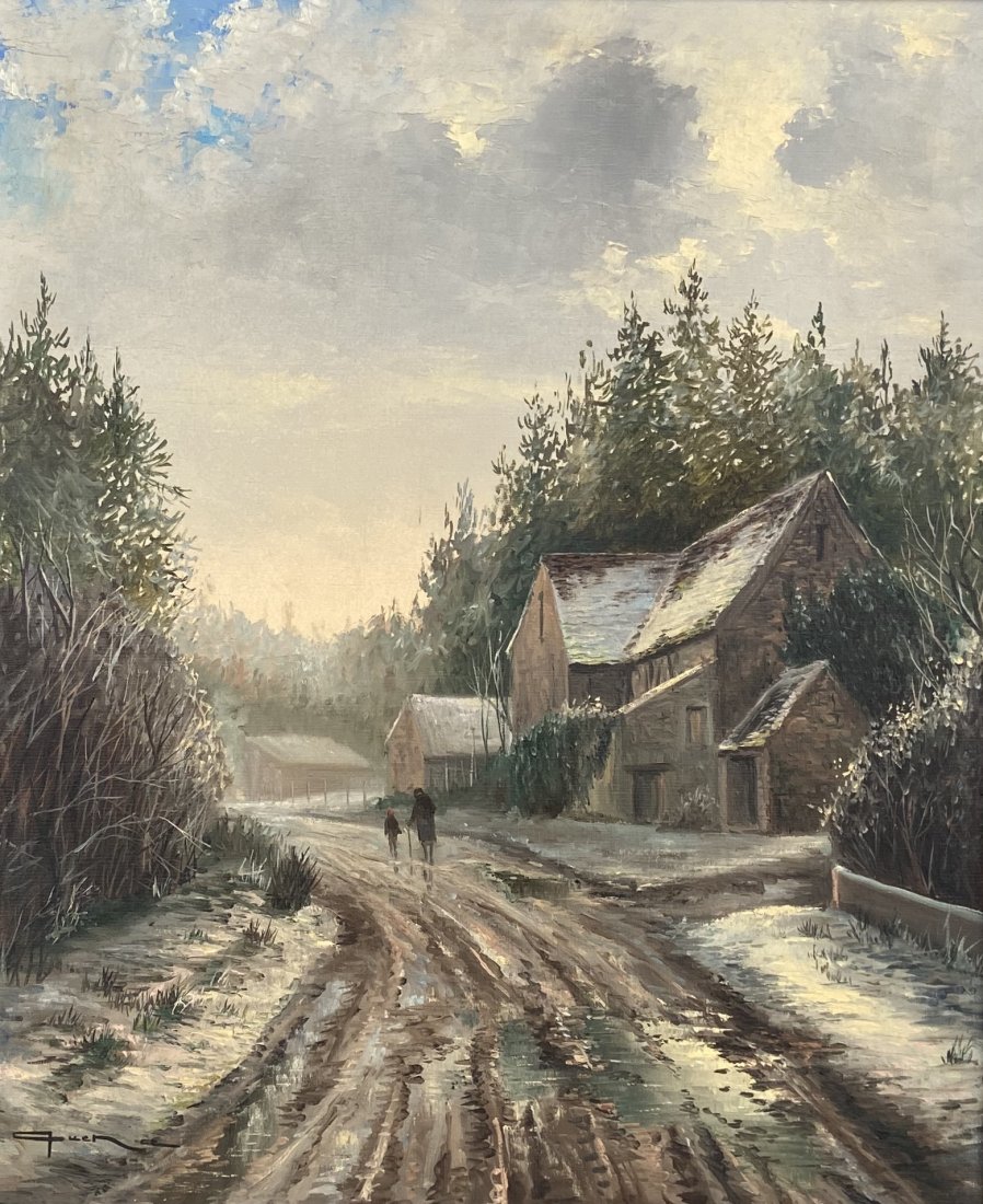For Auction: RAYMOND QUENCE (b. 1932, French) Impressionist (#0015) on ...