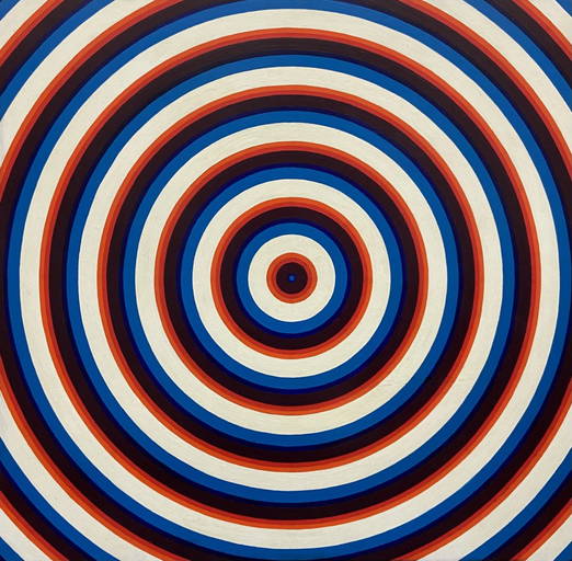 TIM RAY FISHER (b. 1969, Indiana) Op Abstract (#0128) on Oct 30, 2021 ...