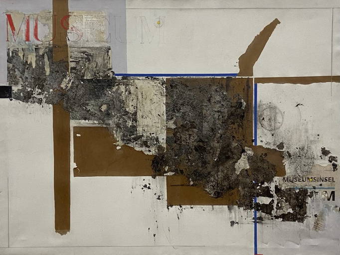 Contemporary Brazilian Abstract Collage, Signed - Feb 05, 2022 | Avra ...