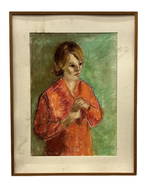 J. Knowles Hare Pastel Portrait - Nov 16, 2019 | Fontaine's Auction ...