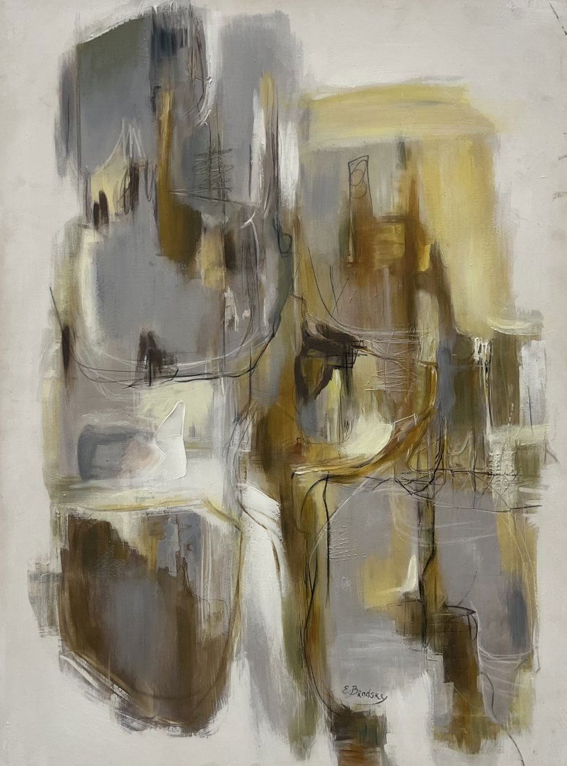 Evelyn Brodsky (20th C, American) Abstract