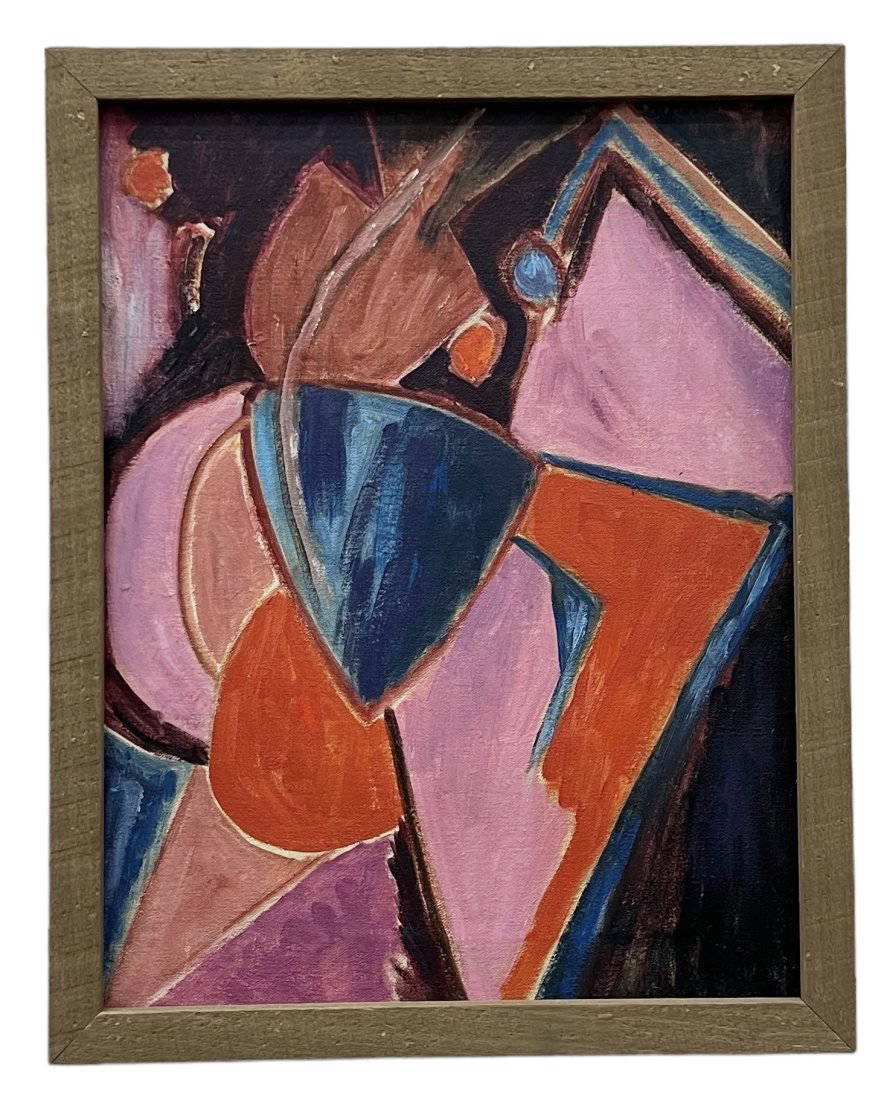 Doris Wheeler (20th C, African American) Mid-century Abstract Auction