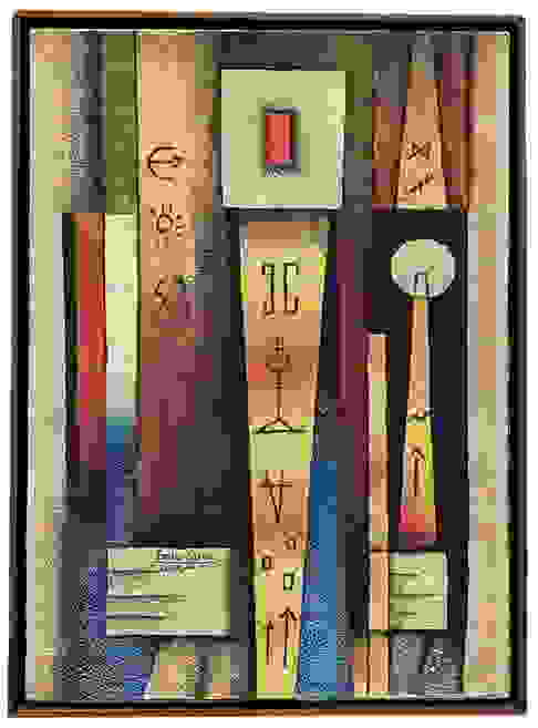 Emilio Escobar, Colorful Latin American Constructivist Abstract ...