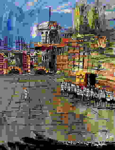 Morris Katz (1931-2010, New York) Western Wall, Israel Auction