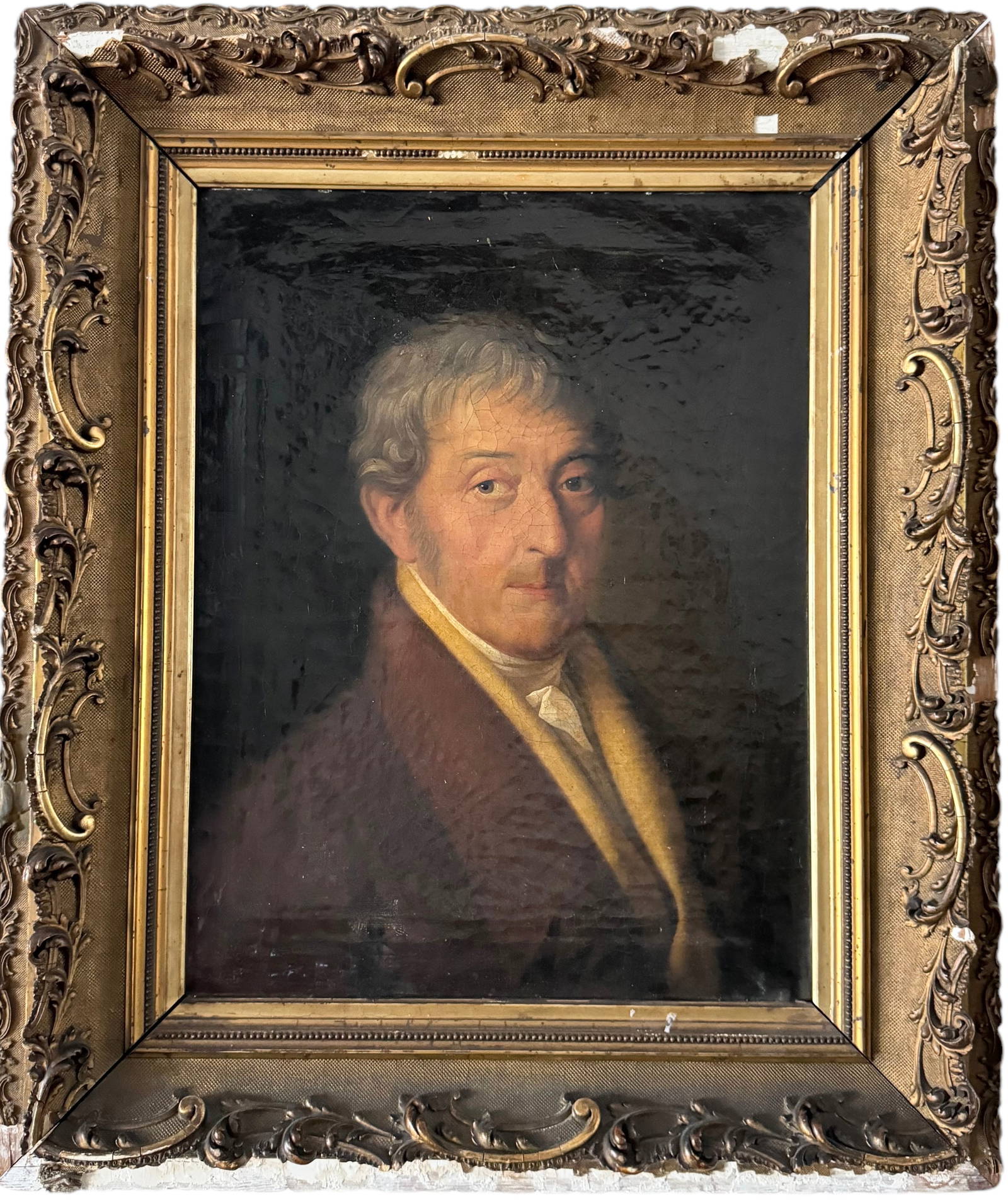 Antique English School Portrait Of Sir Thomas Cronin By Sir John Backer ...