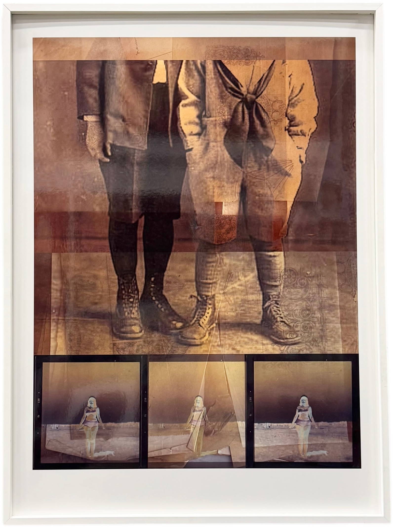 Monumental Contemporary Photograph, Dadaism 65" Auction