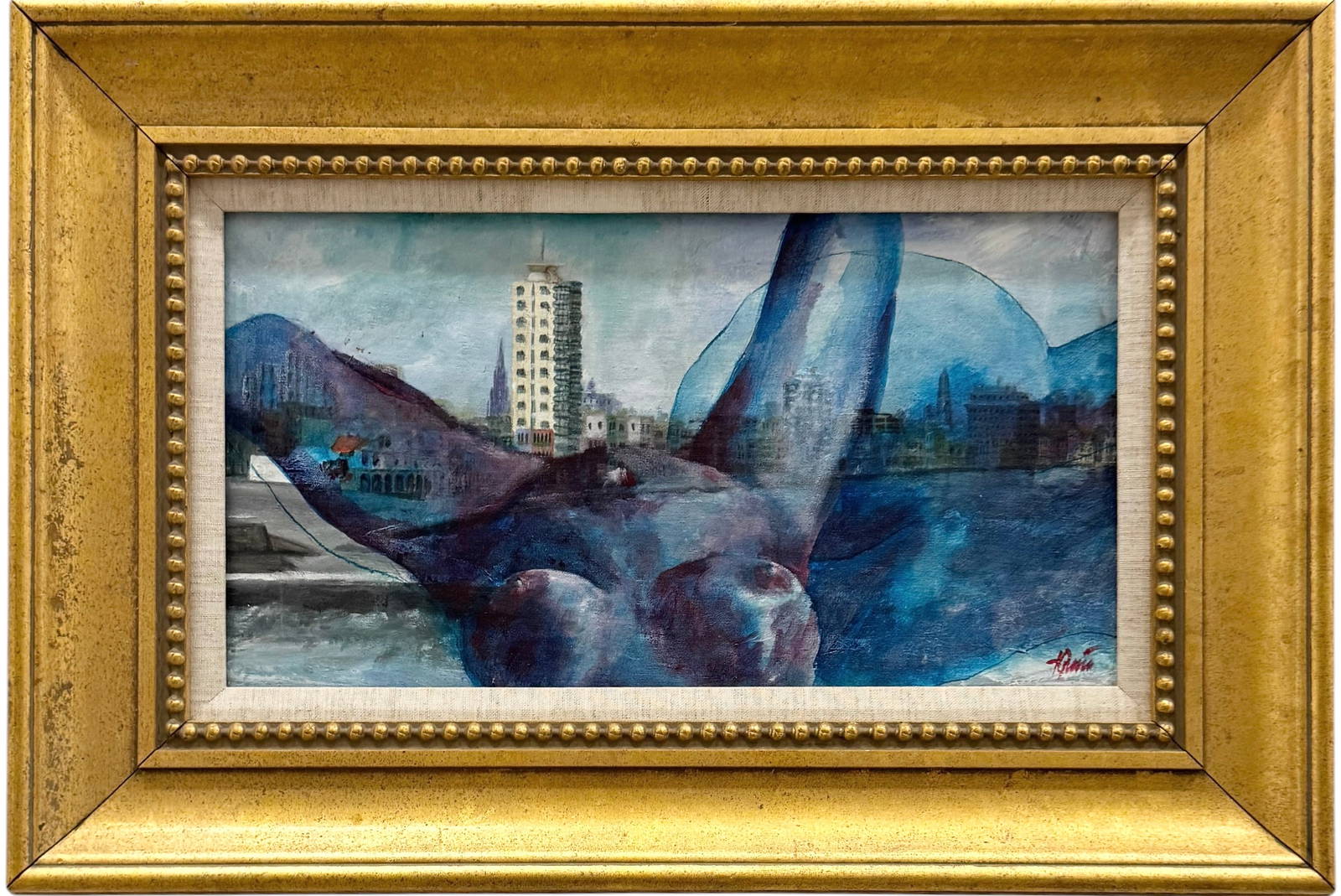 Juan Carlos Amador (20th C, Puerto Rico) Erotic Surrealist Nude - Aug 02, 2025 | Avra Art ...