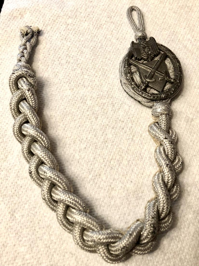 WW2 GERMAN NAZI MARKSMAN/SHOOTING LANYARD