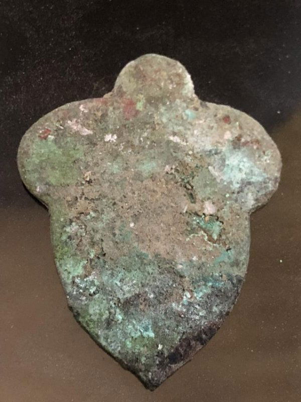 EXCAVATED CIVIL WAR 14TH CORPS INSIGNIA