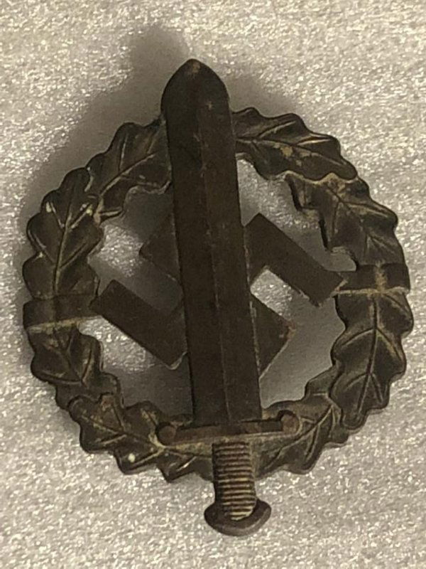 WW2 GERMAN SA SPORTS BADGE