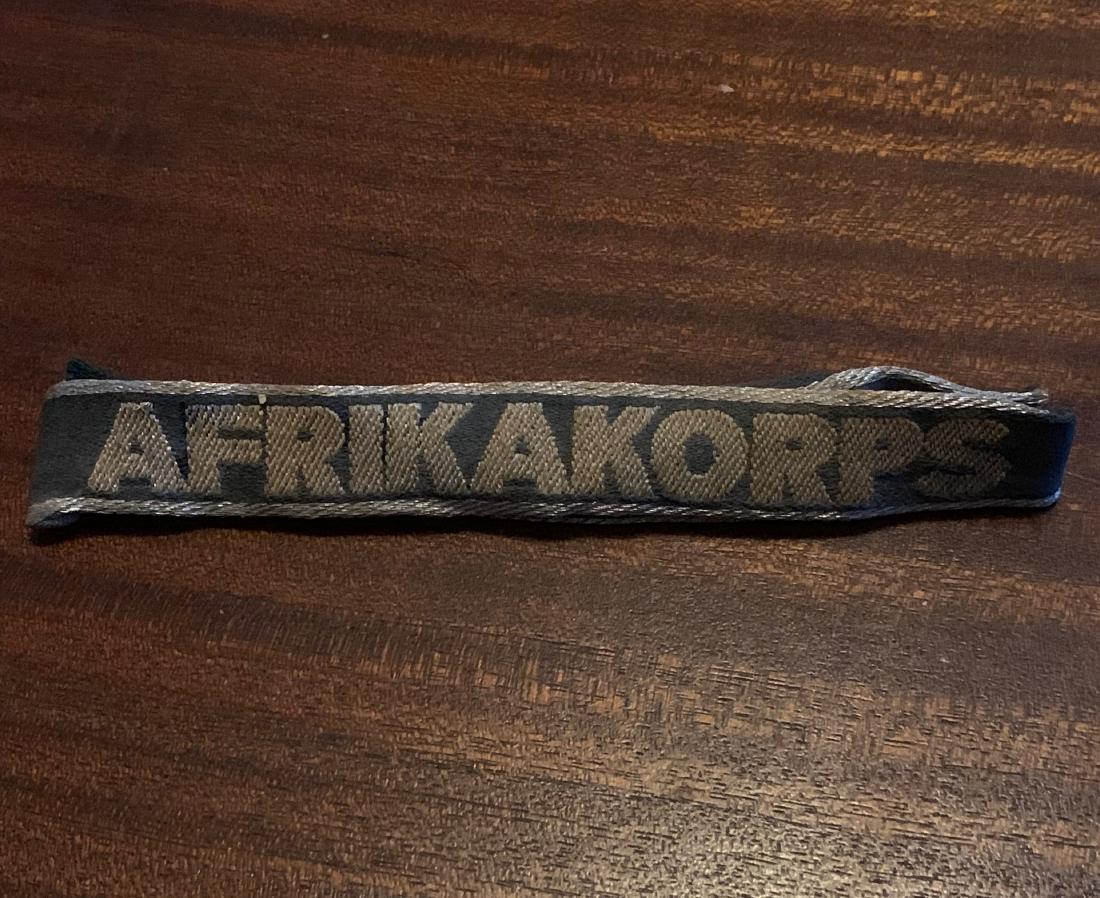 RARE WW2 GERMAN AFRIKA KORPS ARMBAND - Mar 24, 2019 | Rare Treasures in PA