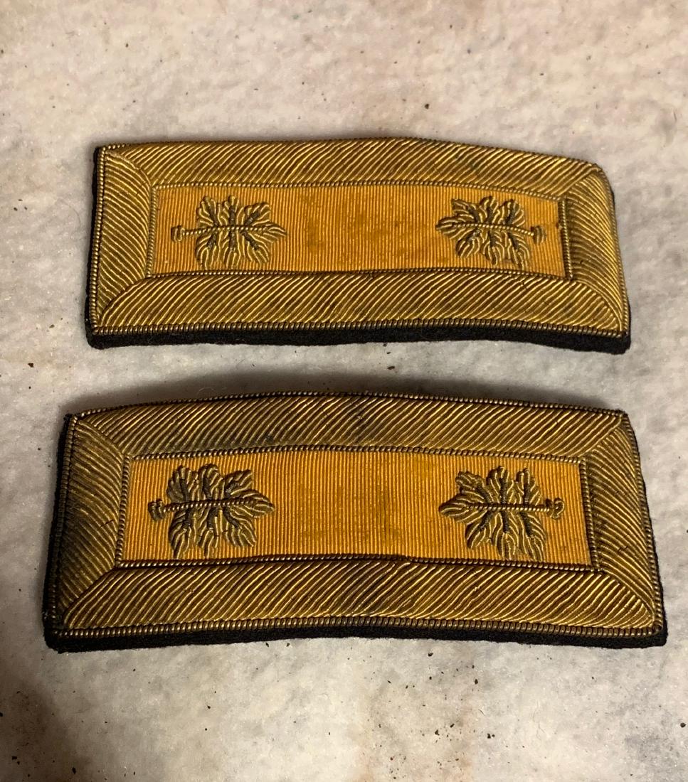 SCARCE CIVIL WAR LT COLONEL SHOULDER BOARDS