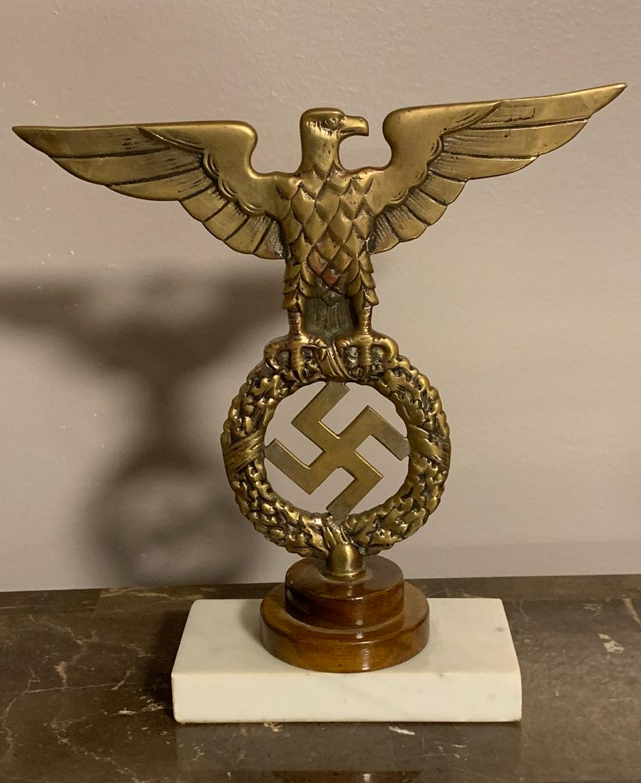 RARE WW2 GERMAN NAZI SS DESK EAGLE - May 19, 2019 | Rare Treasures in PA