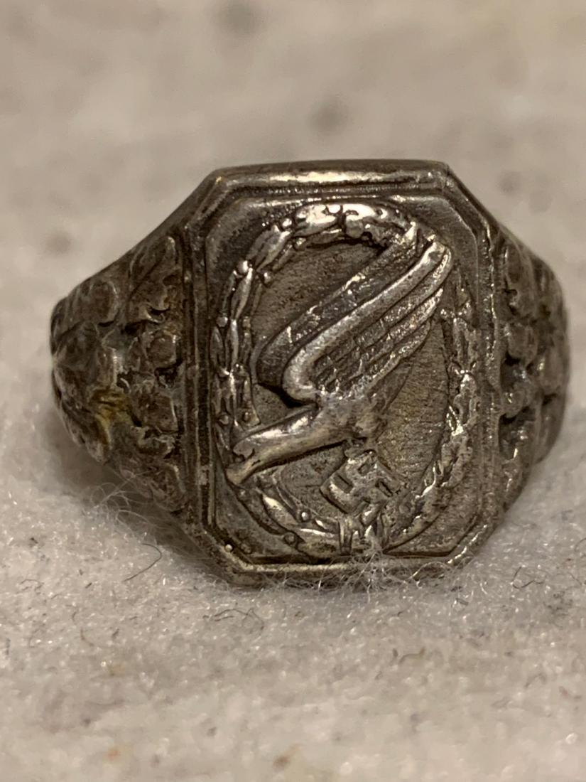 WW2 GERMAN NAZI LUFTWAFFE PARATROOPER RING - Jun 24, 2019 | Rare ...